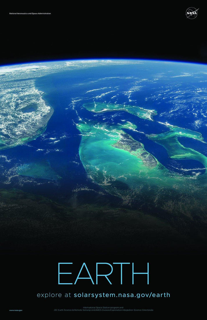 NASA EARTH POSTERS: Solar System Series Prints – Pimlico Prints