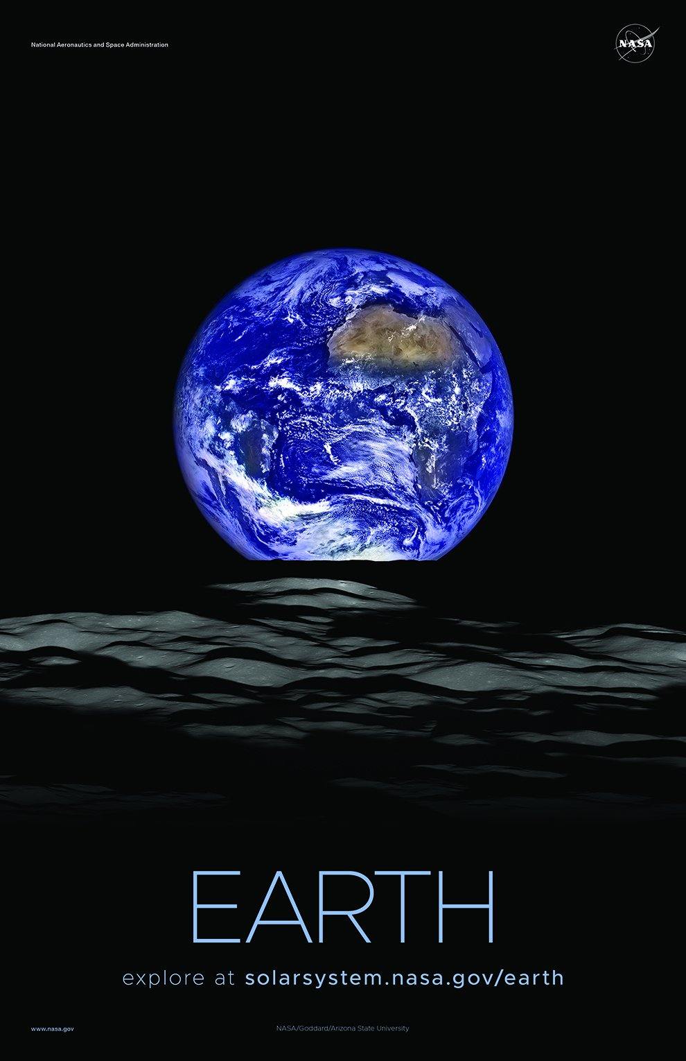 NASA EARTH POSTERS: Solar System Series Prints – Pimlico Prints