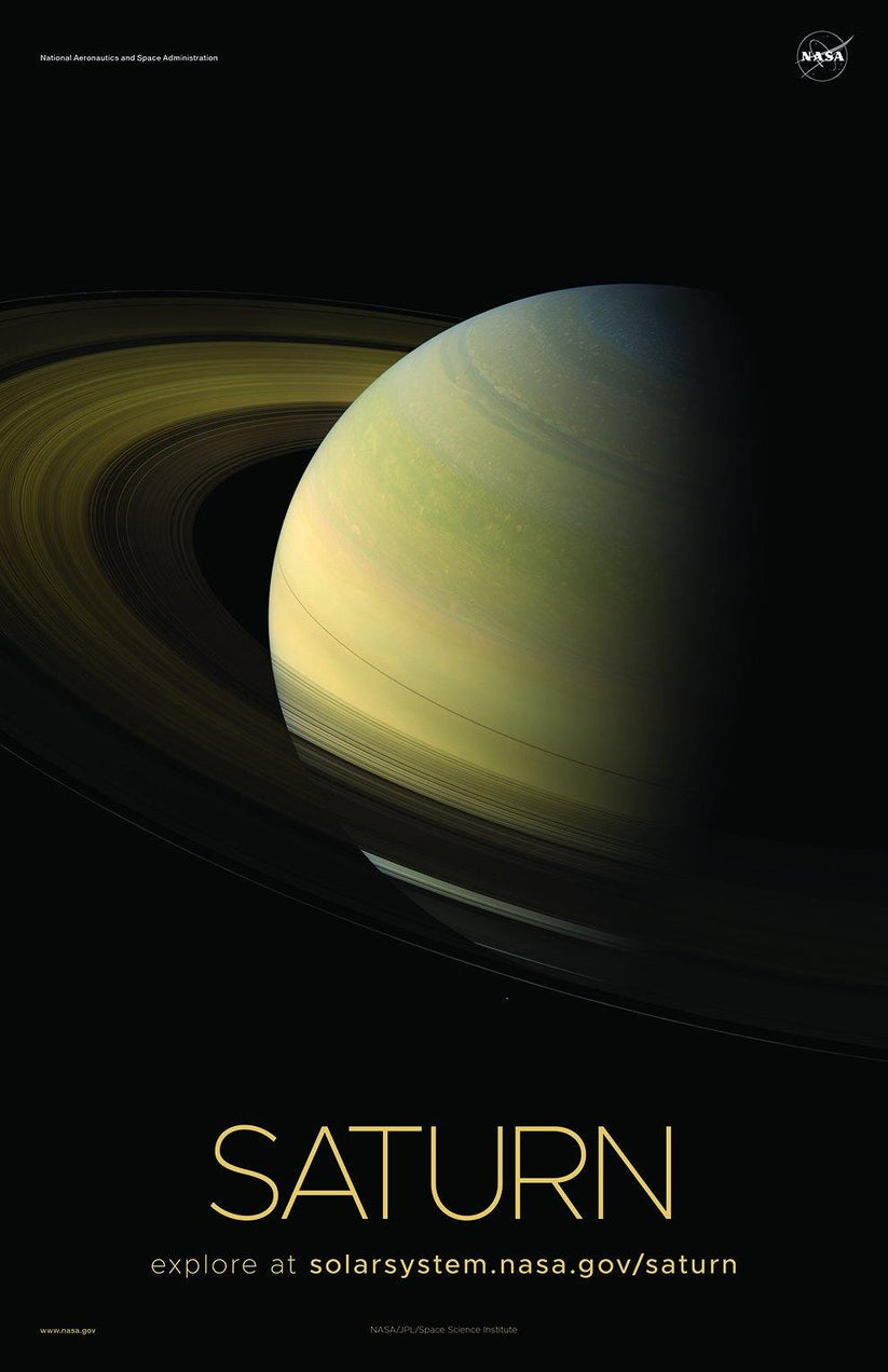 NASA SATURN POSTERS: Solar System Series – Pimlico Prints