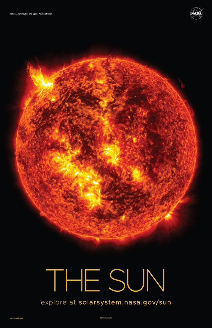 NASA SUN POSTERS: Solar System Series – Pimlico Prints