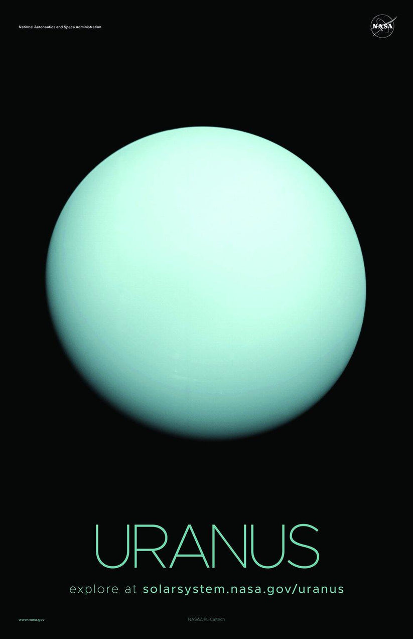 NASA URANUS POSTERS: Solar System Series – Pimlico Prints