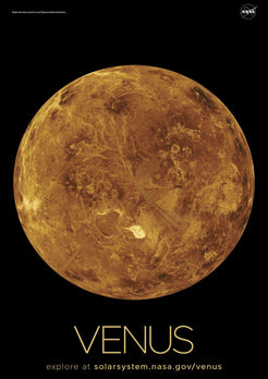 NASA VENUS POSTERS: Solar System Series Prints – Pimlico Prints